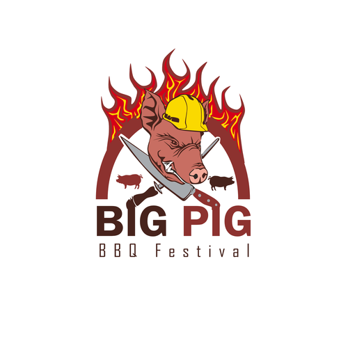 Designs | Design a logo for the BIG PIG BBQ Contest | Logo design contest