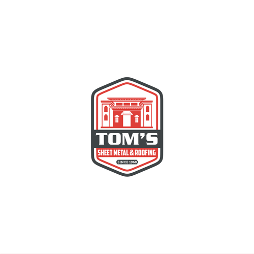Tom's Sheet Metal & Roofing needs modern, emblem style logo | Logo ...
