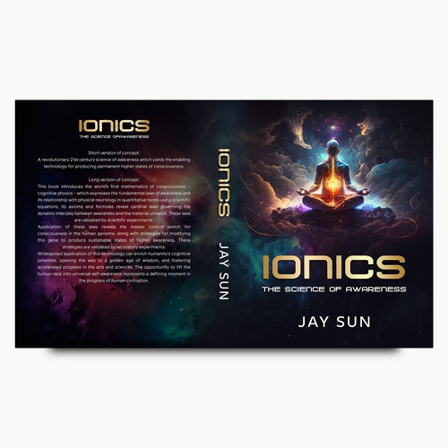 Designs | Book design for new consciousness science | Book cover contest