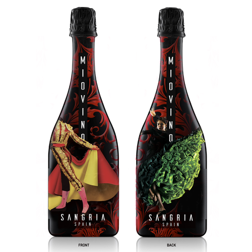 Premium Sangria, vintage , high quality , new | Product label contest