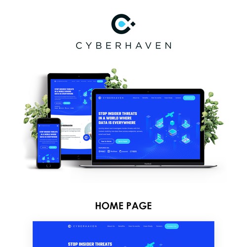 Designs | Hot cybersecurity startup needs a fresh and modern website ...