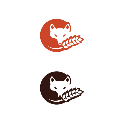 Designs | Negative Space Fox Logo for Natural Food Brand | Logo design ...