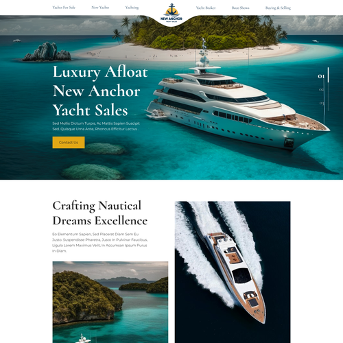 Designs | 🛥️ 👙🚤 Awesome boat / yacht brokerage firm changing the ...
