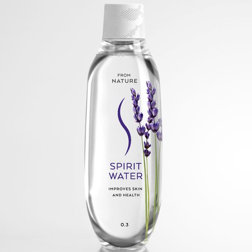 Spirit water logo and bottle design | Logo & brand identity pack contest