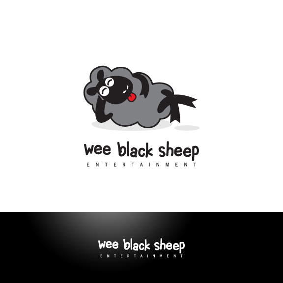 Logo for wee black sheep entertainment | Logo design contest