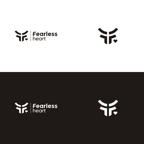Designs | Fearless Heart Logo Contest | Logo & brand guide contest