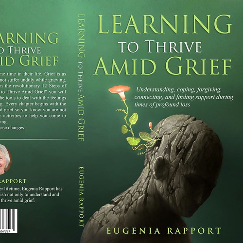 Designs | Contest for Thriving Amid Grief book | Book cover contest