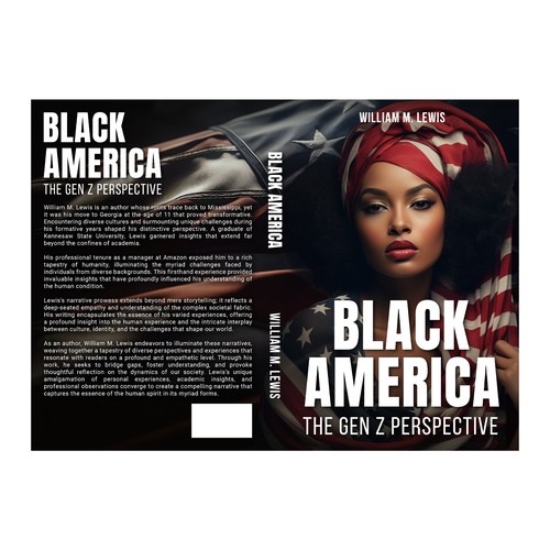 Designs | Design a book cover for my book, "Black America, The Gen Z ...