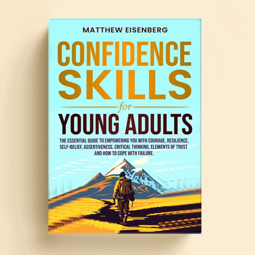 Designs | Confidence Skills for Young Adults | Book cover contest