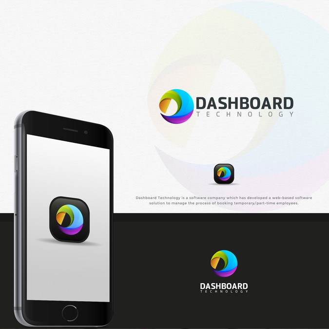 Create a brand logo for our software company, Dashboard Technology ...