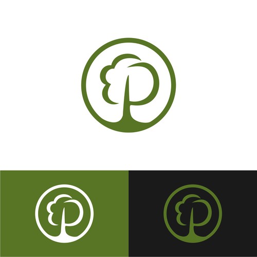 great chance to p on a tree ... p-tree | Logo design contest