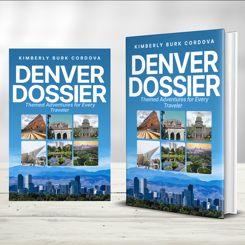 Designs | Denver Travel Guide Book Cover | Book cover contest