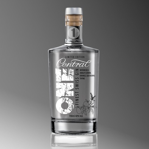 Designs | Fantastic Swiss Gin needs a cool label | Product label contest