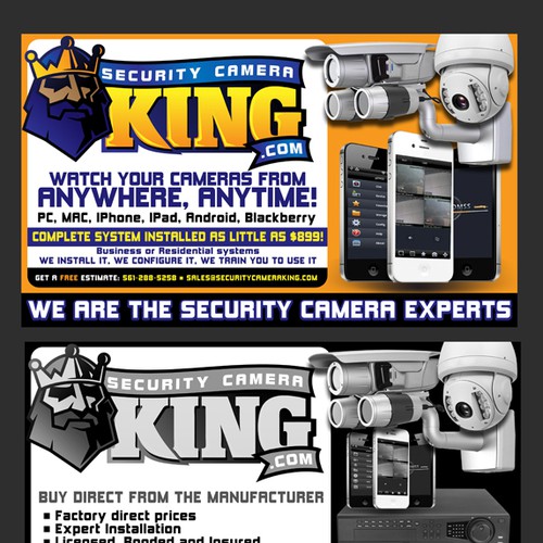 New postcard or flyer wanted for TechPro Security | Postcard, flyer or ...