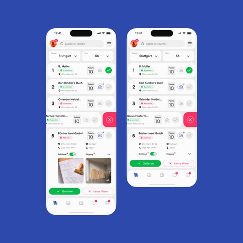 Designs | Gestalte eine App um eine bessere Übersicht und Struktur in ...