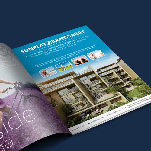 Single page magazine AD | Magazine cover contest