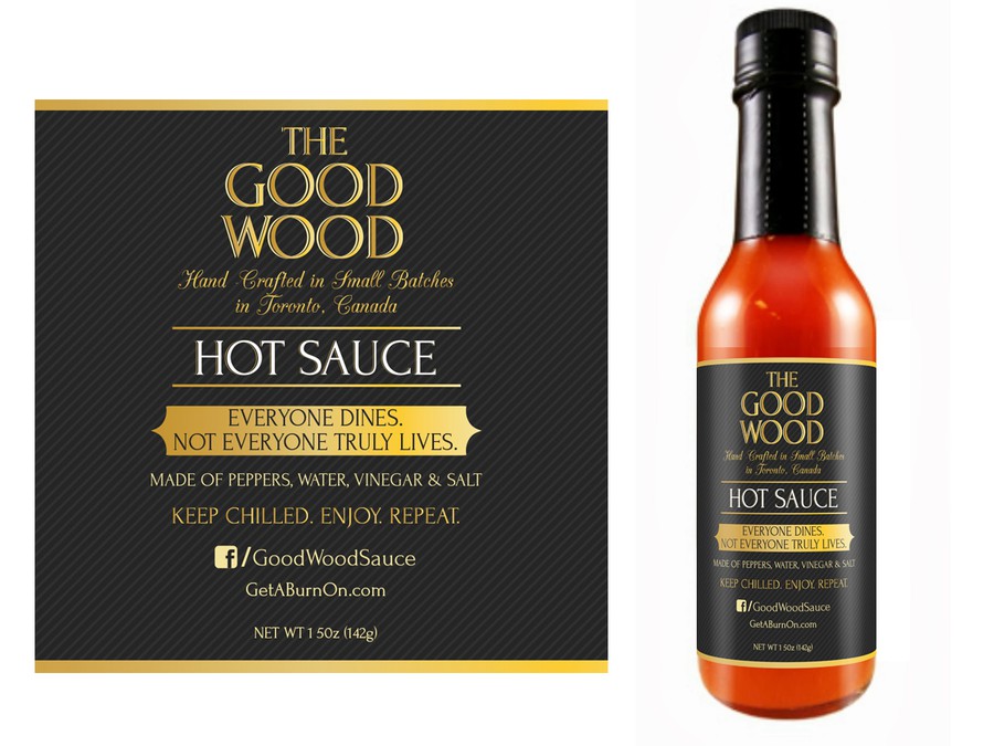 Bottle label for gourmet hot sauce -- a whole new approach to hot sauce ...