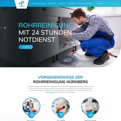 Designs | German plumber service needs new trustful converting ...