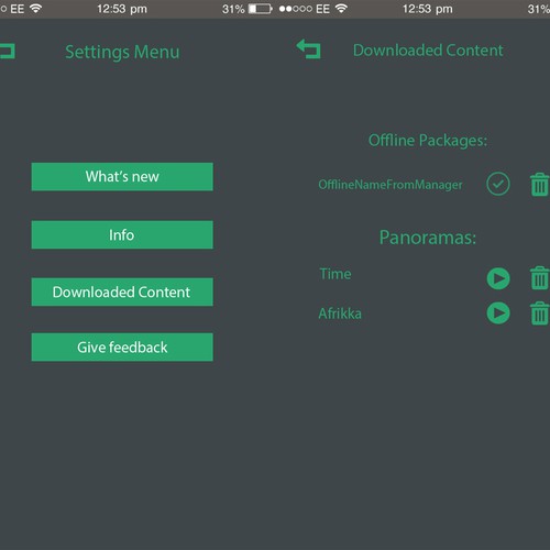 Redesign UI for Augmented Reality app | App design contest