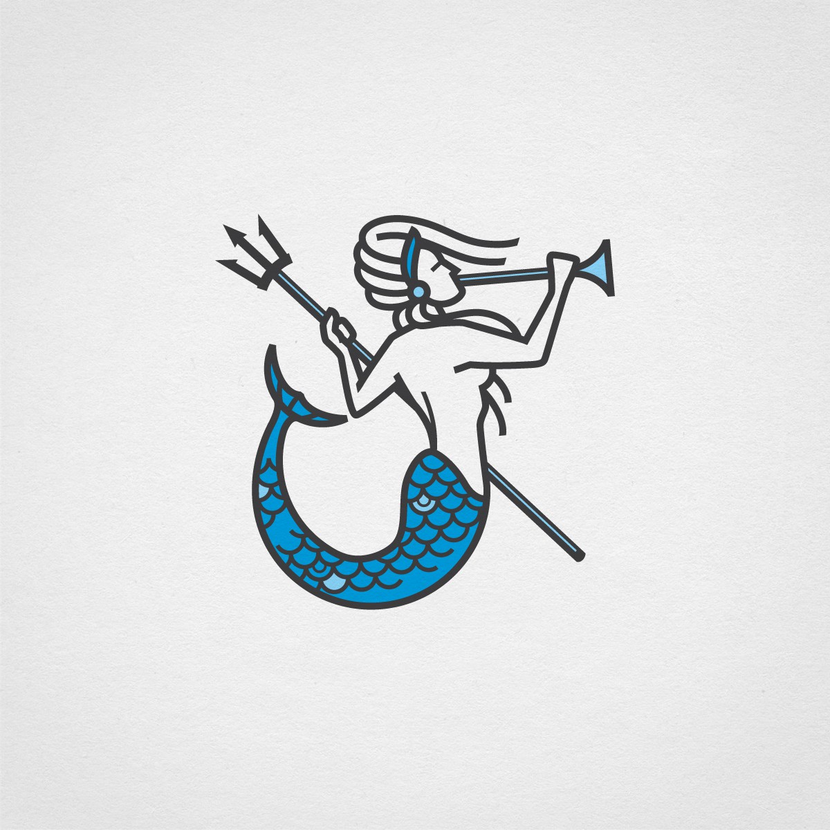 Mermaid Logos - Free Mermaid Logo Ideas, Design & Templates