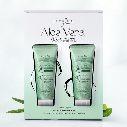 Designs | Aloe Vera Two Pack | Product packaging contest