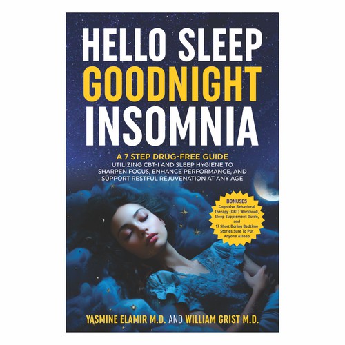 Designs | Sleep Book Cover Needed | Book cover contest