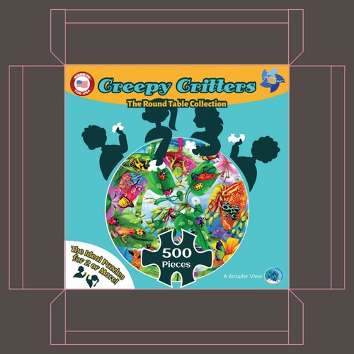 Round Table Puzzle - New Product Packaging! | Product packaging contest