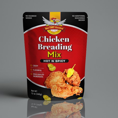 Designs | Design appetizing chicken breading mix food packaging that ...