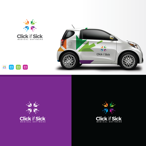 Design a Creative Logo for "Click if Sick" Medical Software | Logo ...