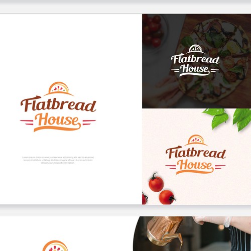 Designs | Logo Design for a Virtual "Flatbread" Brand - Food Delivery ...