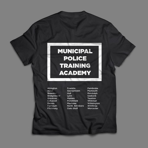 Police Academy Graduation Tee | T-shirt contest