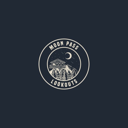 Designs | “Moon Pass Lookouts” Logo | Logo design contest