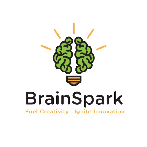 Creative Logo Design for BrainSpark, a Creativity Company | Logo design ...