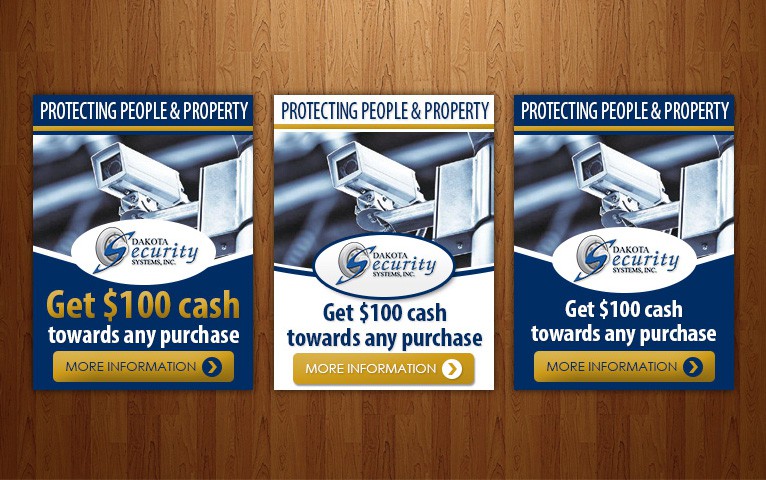 Bank Security Banner Ad | Banner ad contest