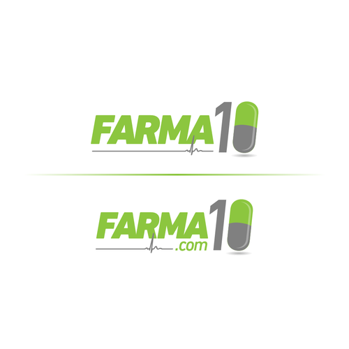 Logo para Farmacia Online Farma10.com | concurso Design de logotipos