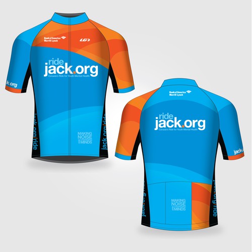Design Cycling Jerseys for over 900 riders at the 2017 Jack Ride ...