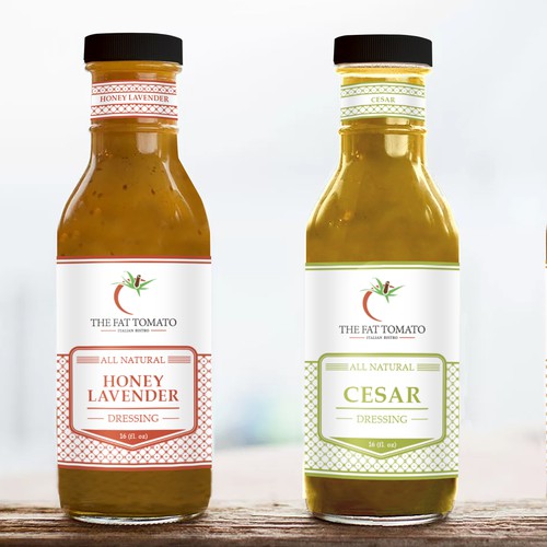 Italian Bistro needs a sleek salad dressing label design | Product ...