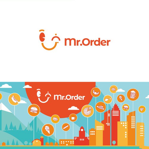 Designs | Build a brand for Mr. Order to make people feel hungry | Logo ...