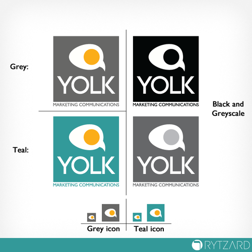 Designs | Need a clean, current and subtly playful logo for Yolk | Logo ...