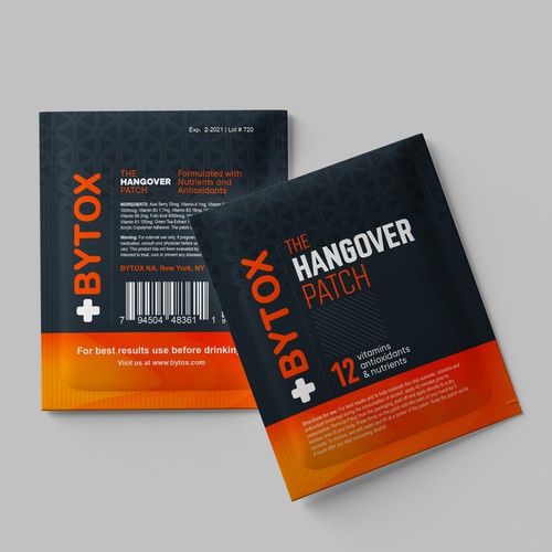 Designs | Powerful new packaging design for a hangover/wellness patches ...