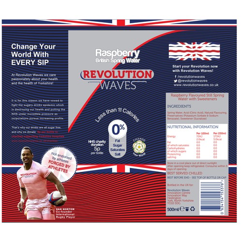 Improve Existing Packaging - Revolution Waves | Product packaging contest