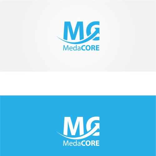 logo for MedaCORE | Logo design contest