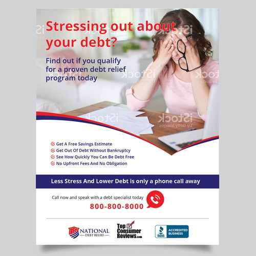 Design a new full page magazine ad for financial services company ...