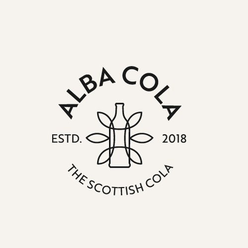 Design a modern and stylish logo for a Alba Cola, the Scottish Cola ...