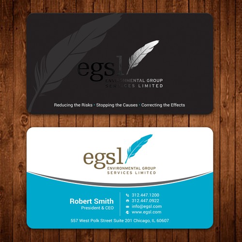 Designs | Environmental Firm Looking for High Impact Business Card ...