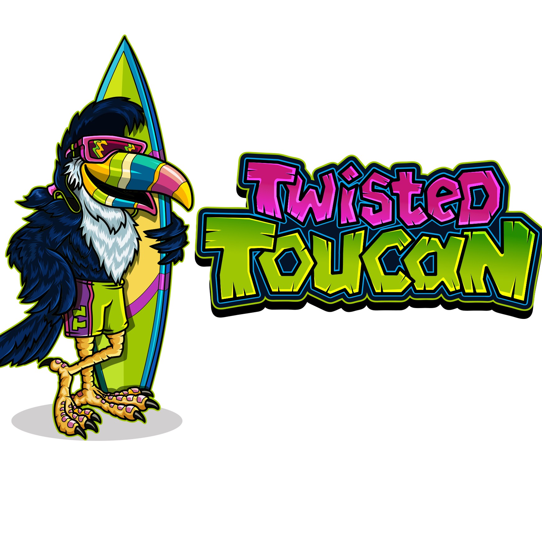 Toucan Logos - Free Toucan Logo Ideas, Design & Templates