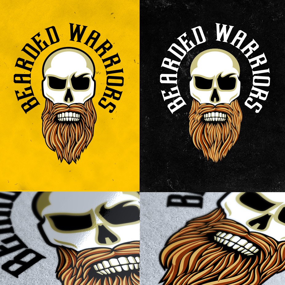 Beard Logos - Free Beard Logo Ideas, Design & Templates