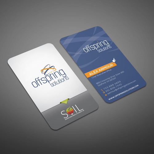 Update card design | Business card contest