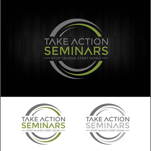 Take Action Seminar Logo Design | Logo design contest