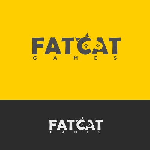 Create a Fat cat logo for Fatcat Games | Logo design contest